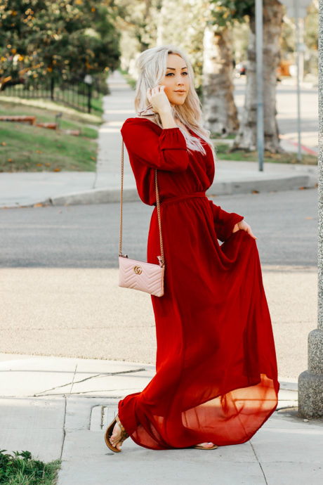 Sheer Red - BLONDIE IN THE CITY
