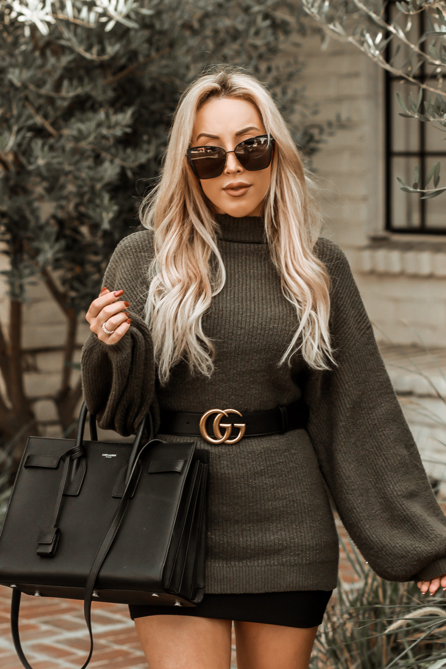 Gucci Belt Styling + Sizing - BLONDIE IN THE CITY