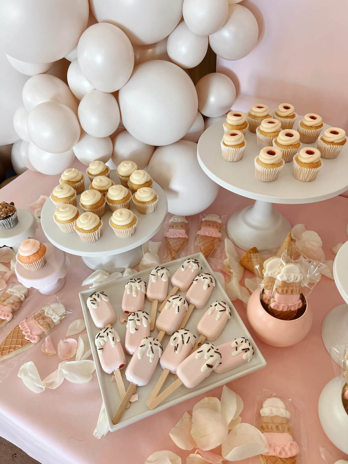 Neapolitan Ice Cream Themed Baby Shower - BLONDIE IN THE CITY