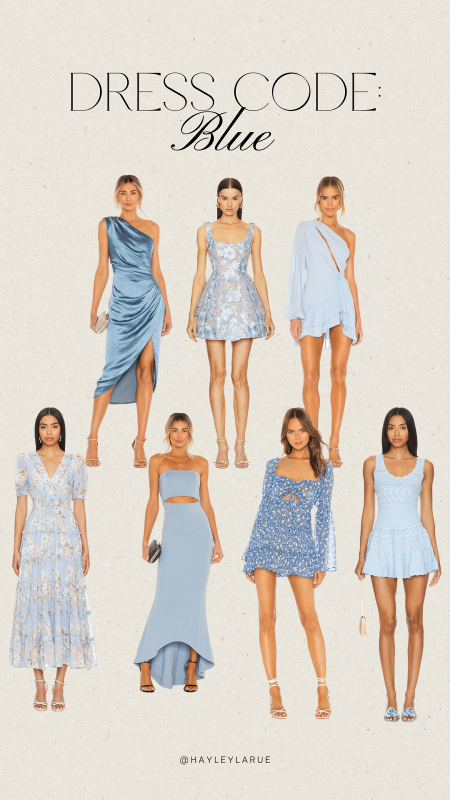 Dress Code Outfit Guide By Color - BLONDIE IN THE CITY