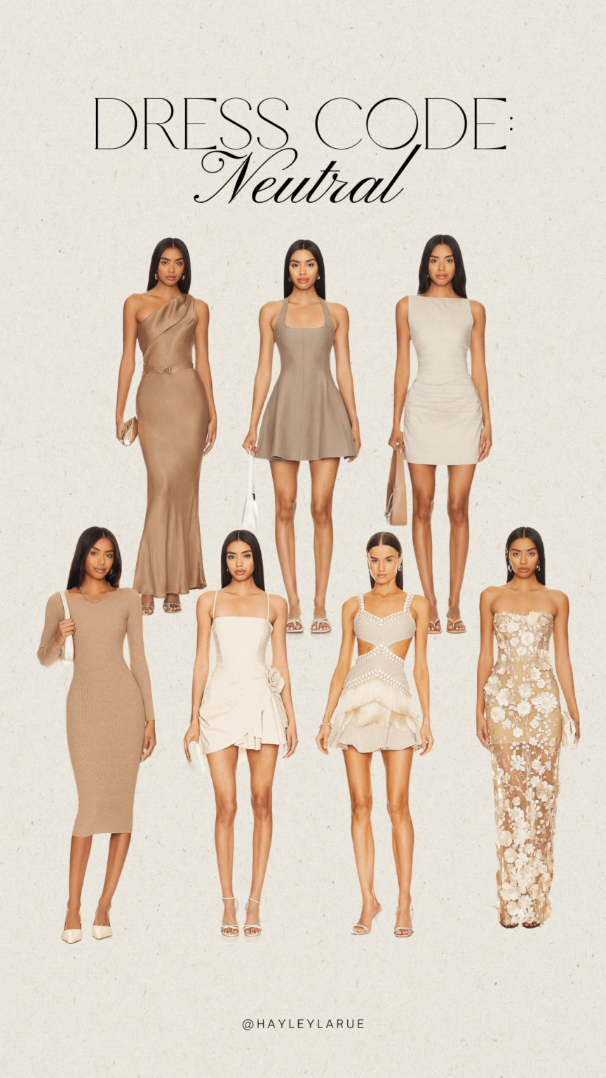 Dress Code Outfit Guide By Color - BLONDIE IN THE CITY